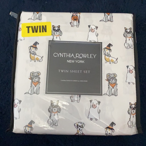 Cynthia Rowley | Bedding | New Cynthia Rowley Ny Halloween Twin Sheet ...
